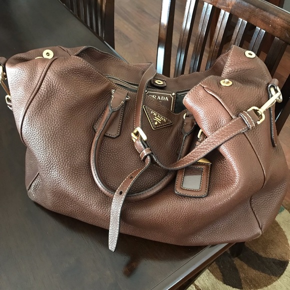 Prada | Bags | Euc Prada Milano Dal 913 Vt Diano Classic Purse | Poshmark